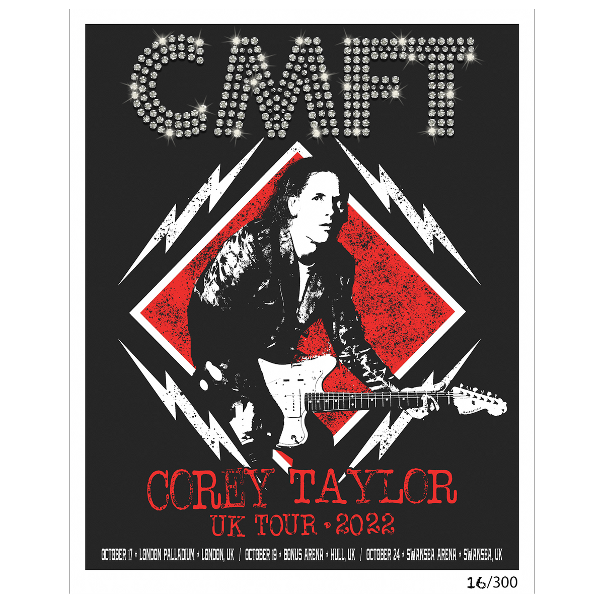CMFT "UK Tour" Poster – Corey Taylor